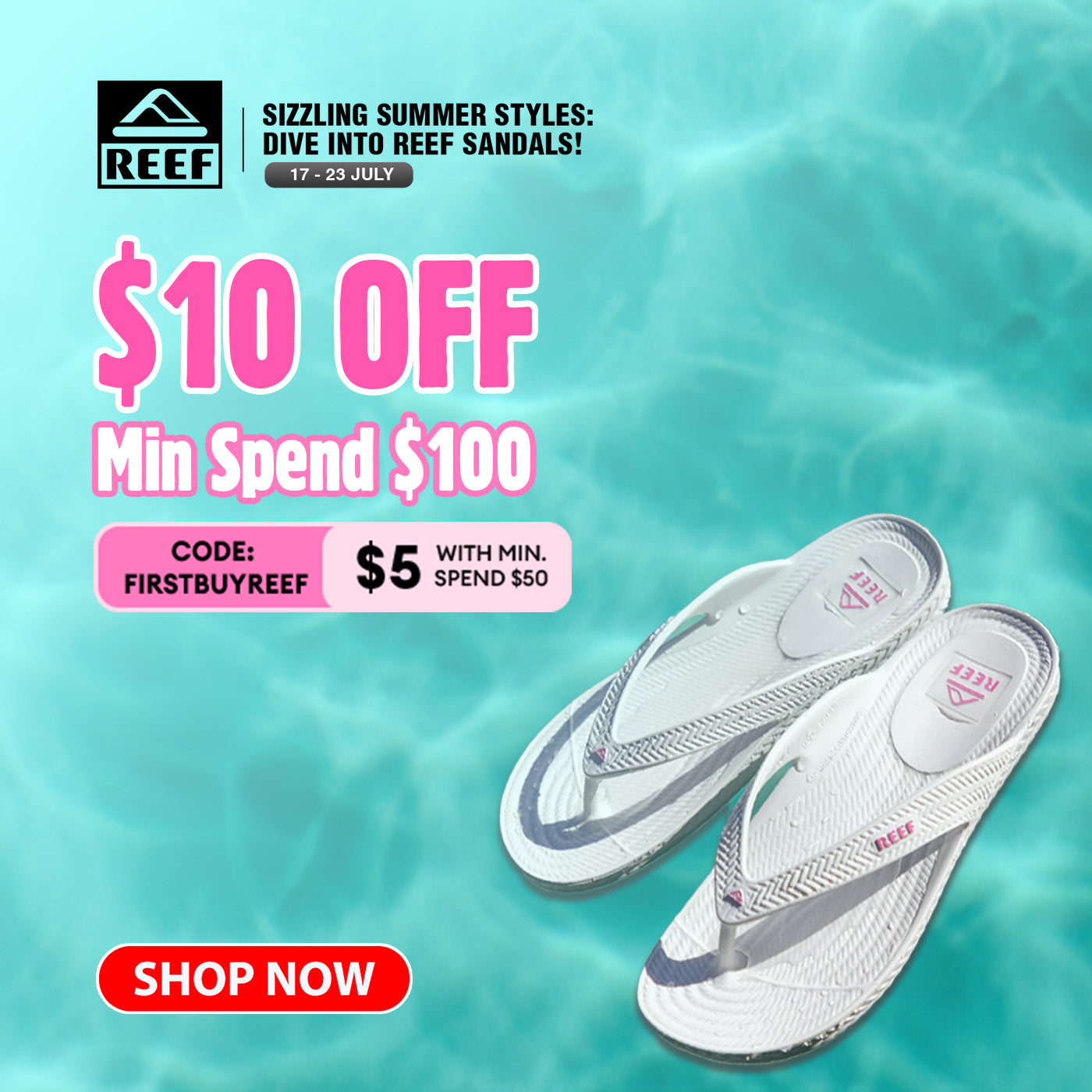 REEF® Sandals, Shoes & Apparel