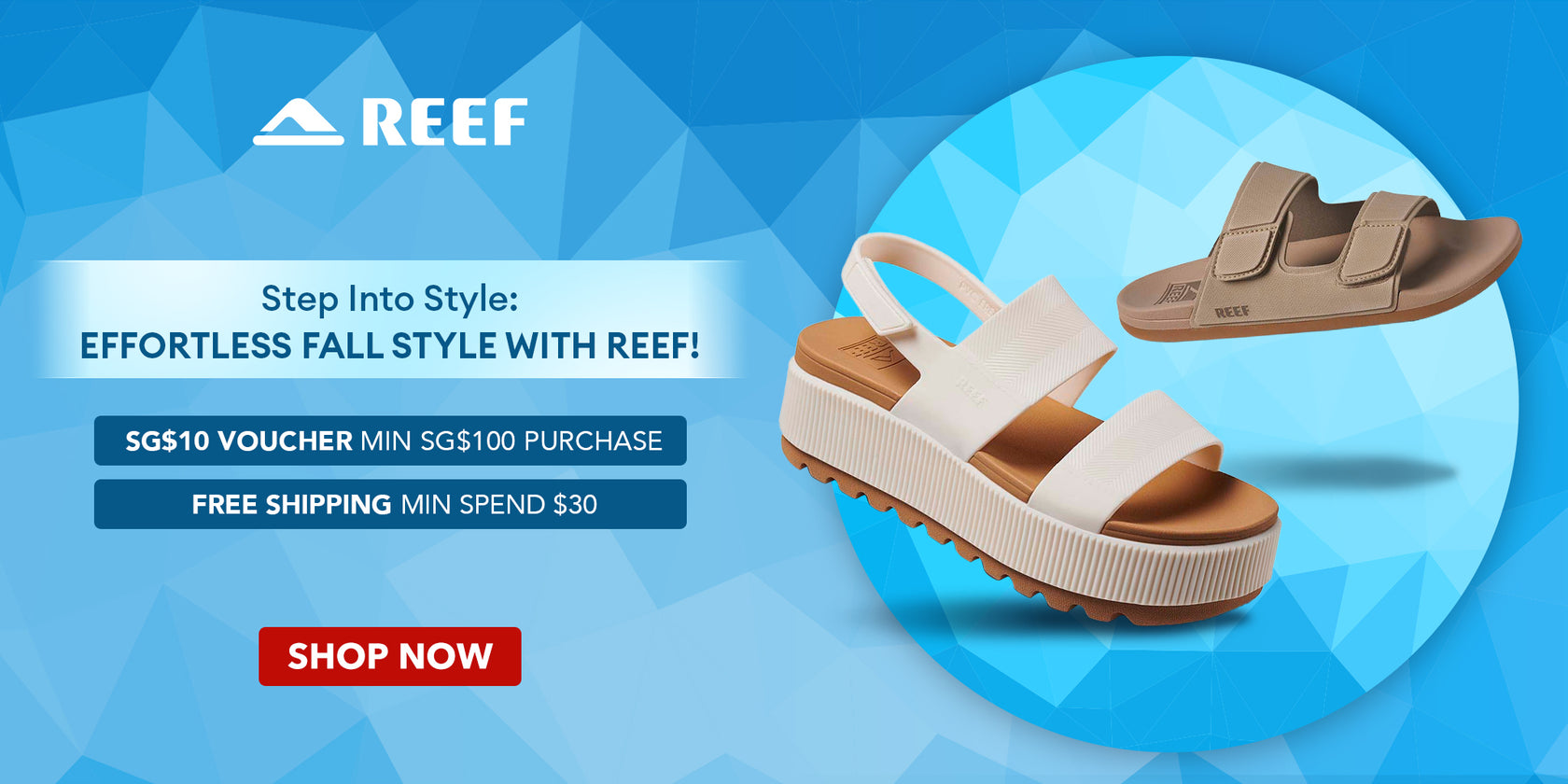 REEF® Sandals, Shoes & Apparel